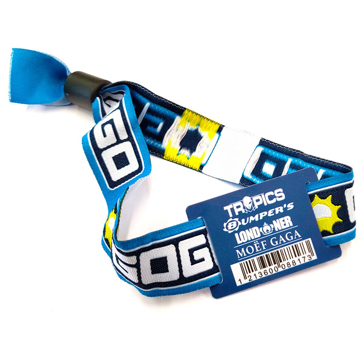 Pulsera con código de barras o código qr